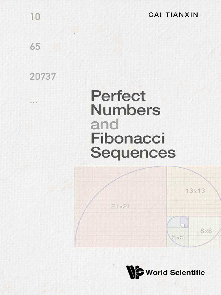 Tianxin C. Perfect Numbers and Fibonacci Sequences 2022 | PDF | Mathematical Concepts | Discrete ...