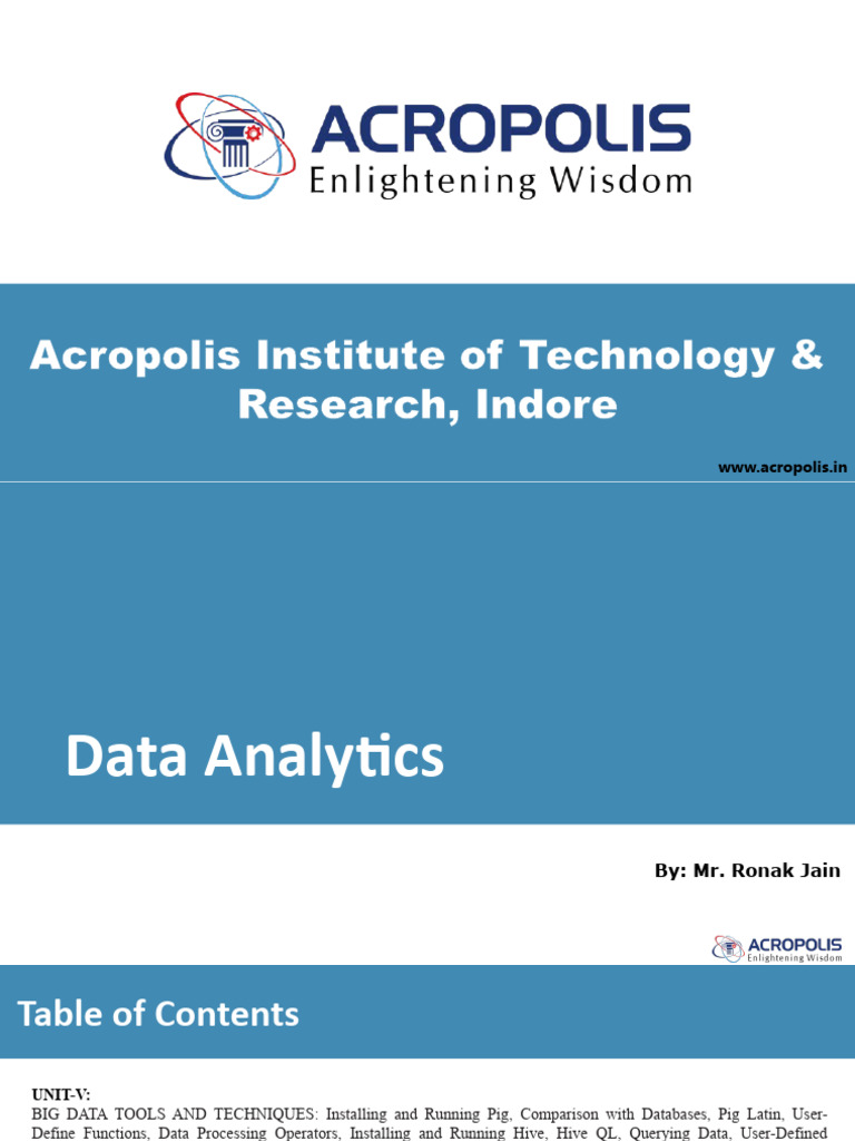Unit 5 Da | PDF | Computer Programming | Information Technology Management