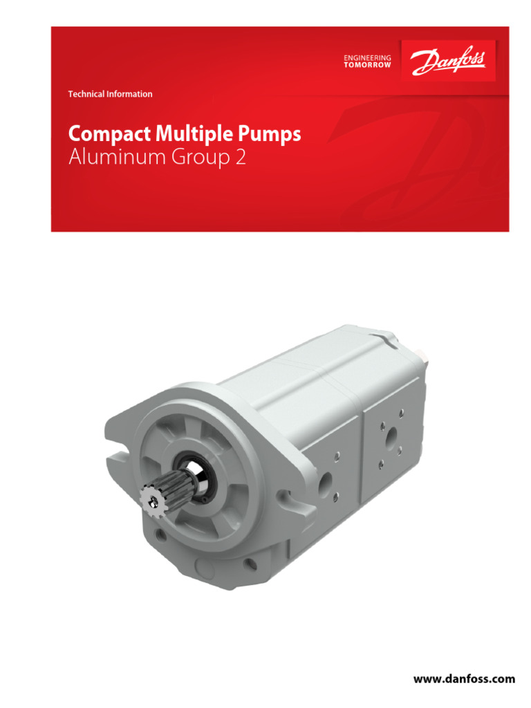 Danfoss Compact Multiple Aluminium GRP 2 | PDF | Pump | Mechanical ...