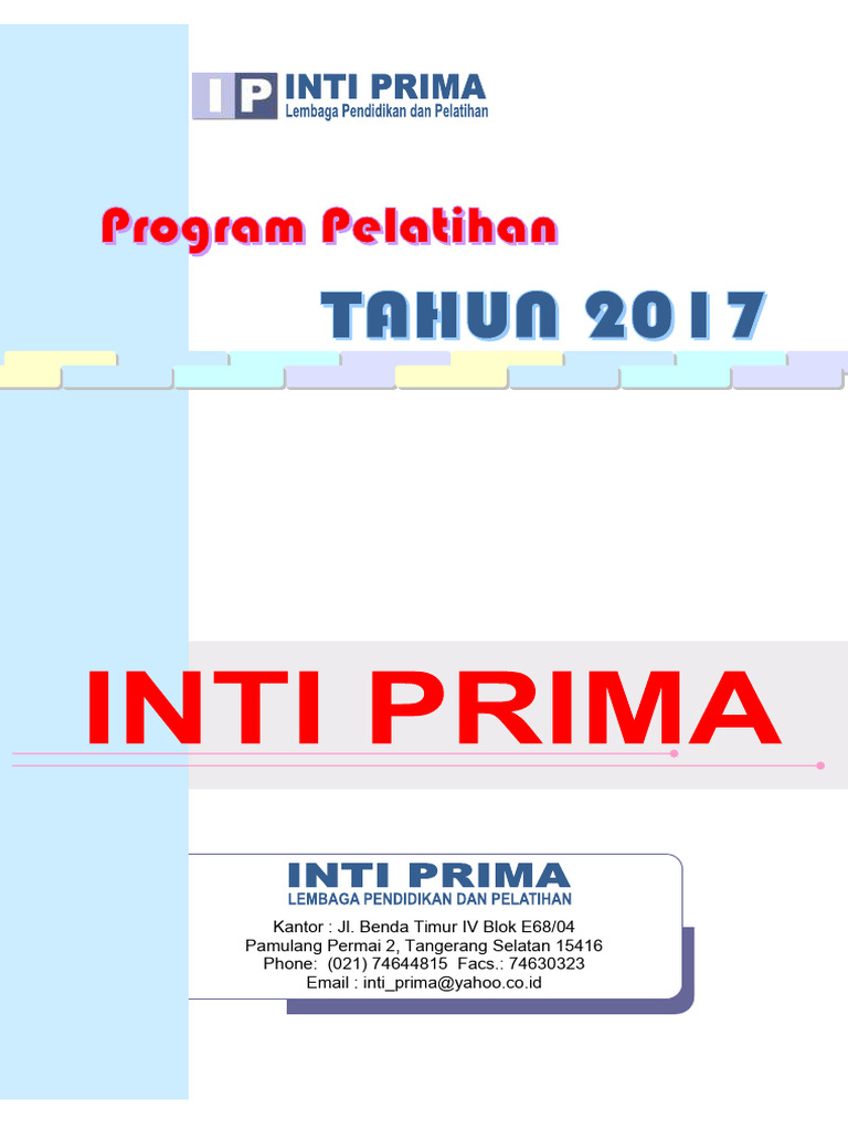 Daftar Isi 2017 - Program Inti Prima 2017 | PDF | Petroleum ...