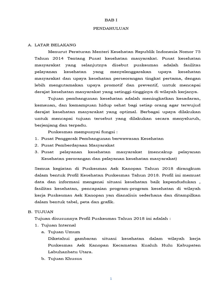 Resume Profil 2018 | PDF