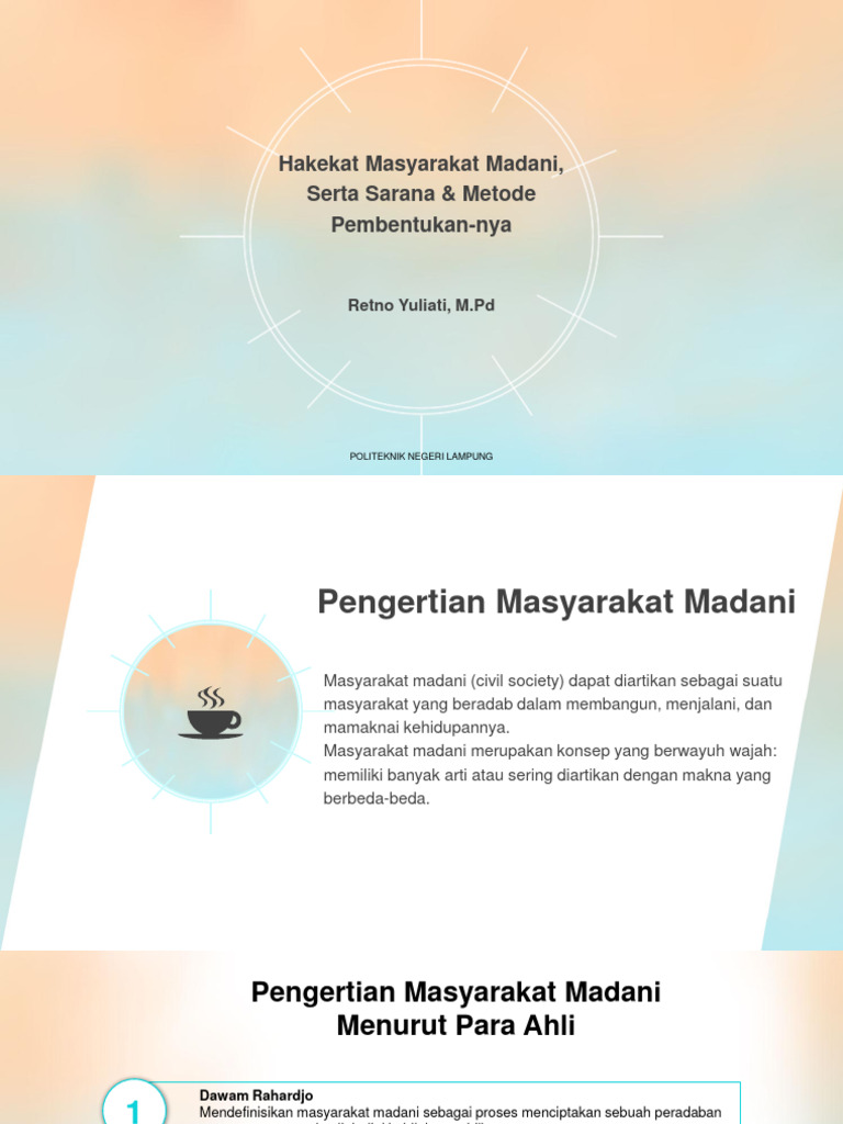 Masyarakat Madani | PDF