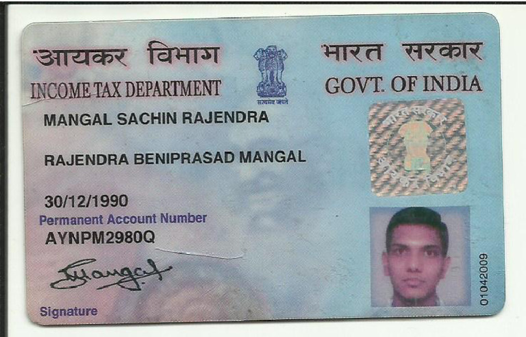 PAN - Sachin Mangal | PDF