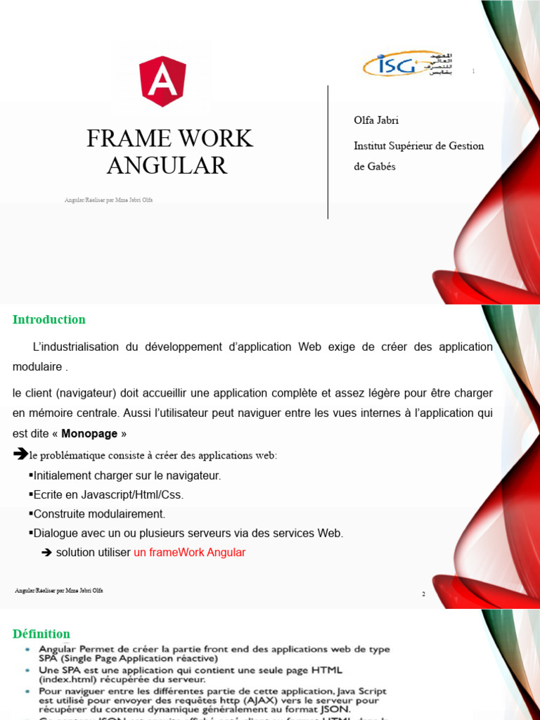 Guide Complet sur Angular Framework | PDF | JavaScript | Internet