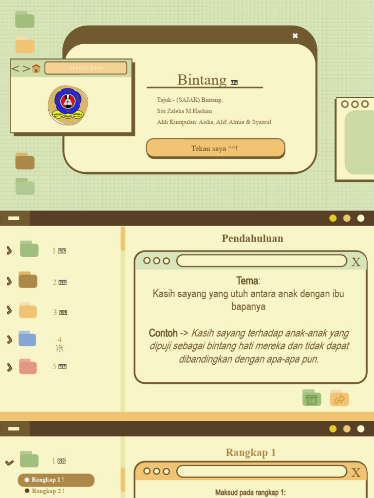 (Sajak) Bintang, Siti Zaleha M. Hashim | PDF