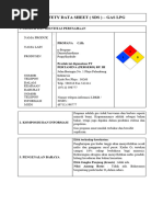 Form 031 - Contoh Format MSDS | PDF