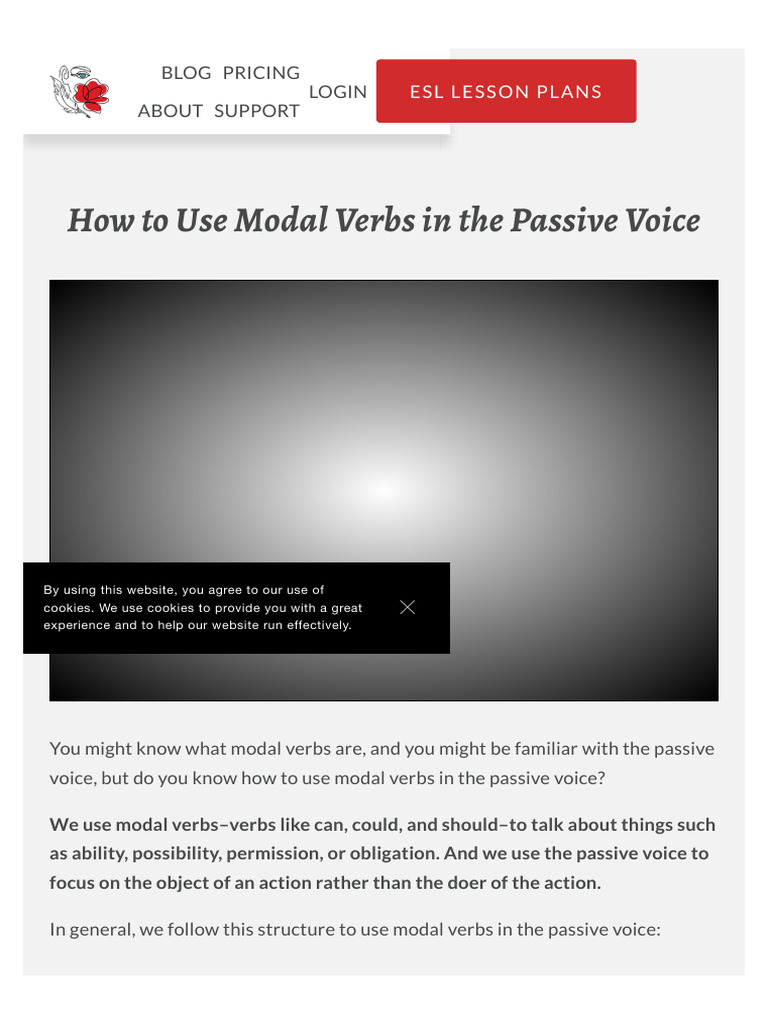 How To Use Modal Verbs in The Passive Voice - in | PDF | Verb | Linguistics