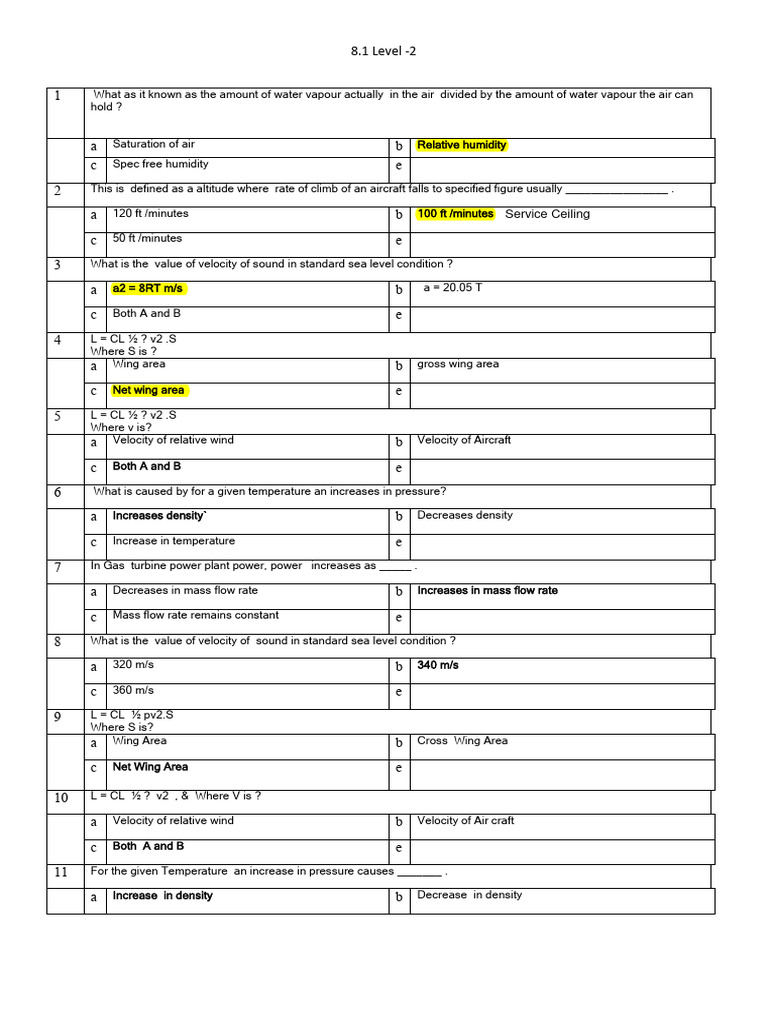 8 1 | PDF | Humidity | Pressure