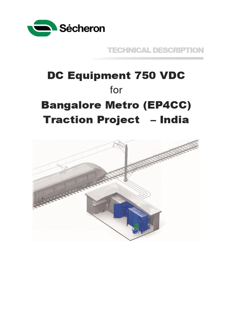 Sécheron DC Equipment for Bangalore Metro | PDF | Computers