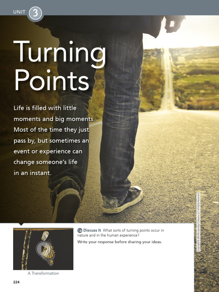 Unit 3 - Turning Points | PDF | Ebenezer Scrooge | A Christmas Carol