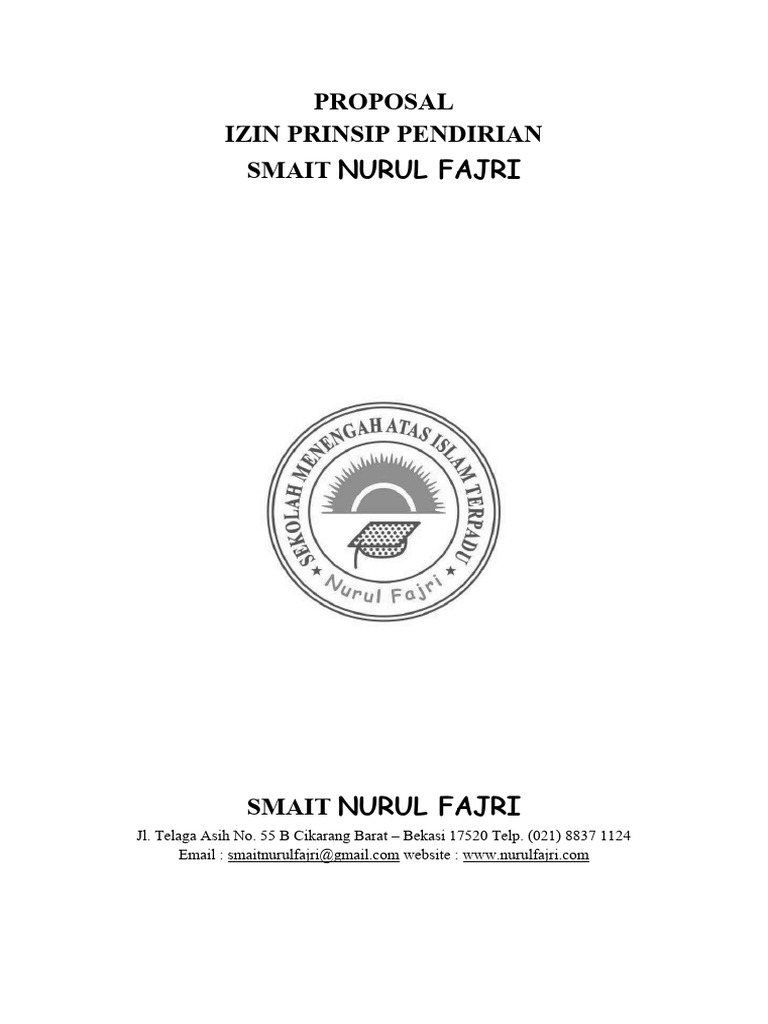 PROPOSAL Izin Prinsip | PDF