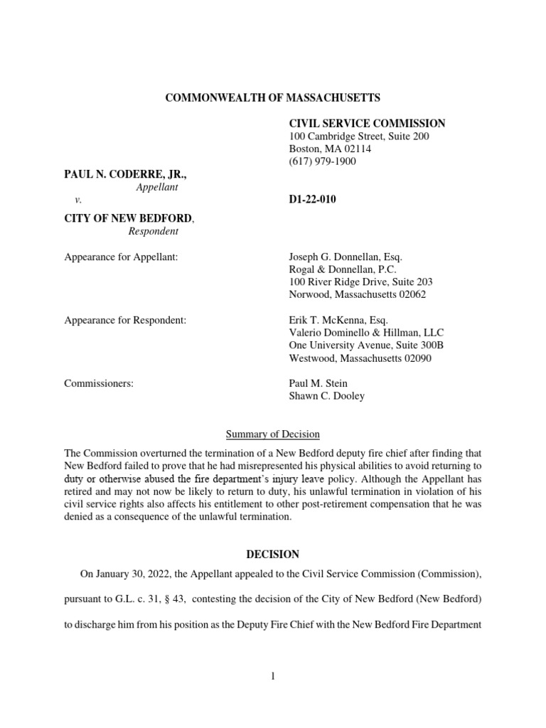 Coderre Paul 113023 | PDF | Back Pain | Surgery