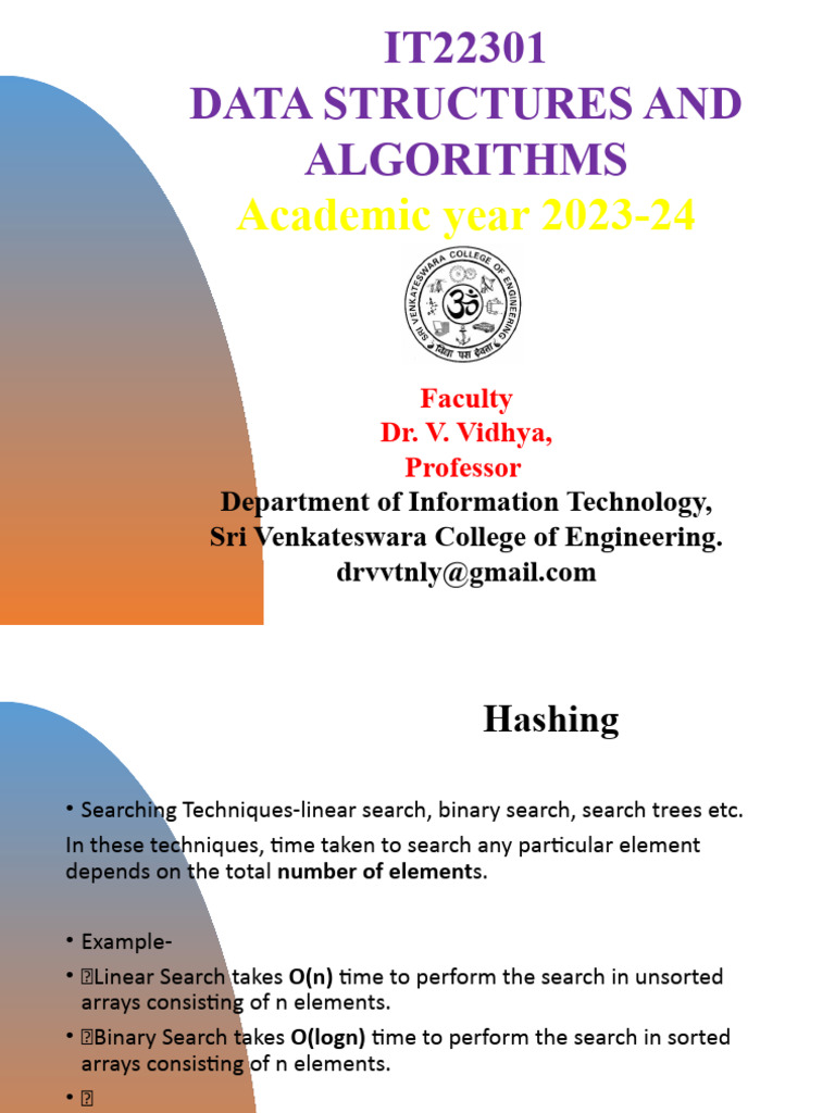 Modifed Hash | PDF | Algorithms And Data Structures | Algorithms