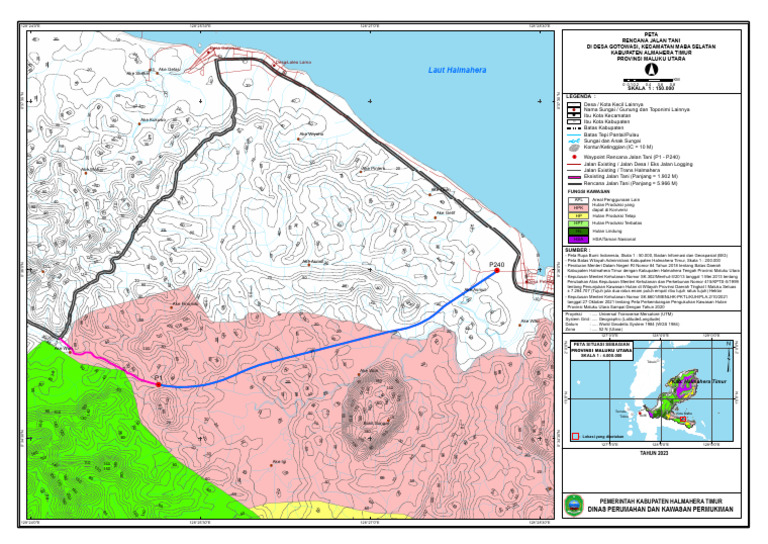Peta A3 Nov 2023 Tani Getos KH Net | PDF