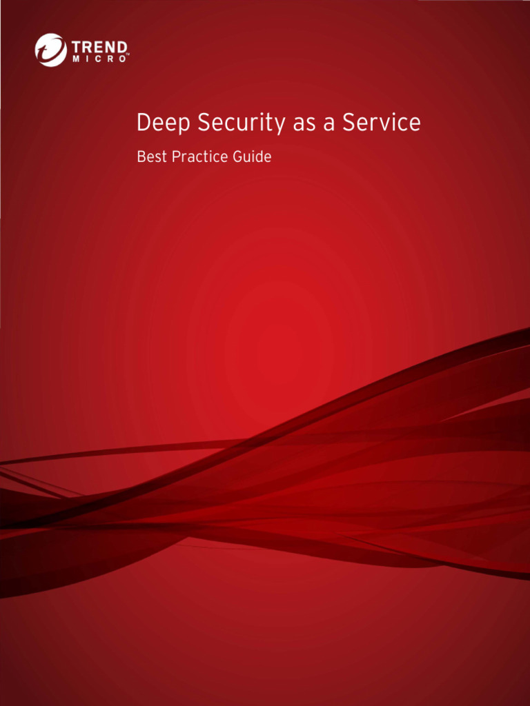Deep Security As A Service Best Practice Guide | PDF | Malware ...