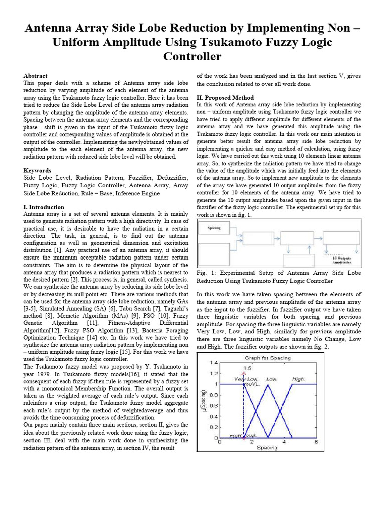 Jurnal Internasional 1 | PDF | Fuzzy Logic | Antenna (Radio)