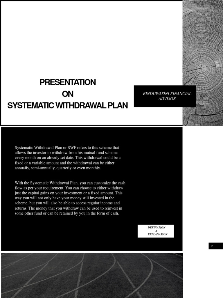 Swp1 Pdf Investing Mutual Funds