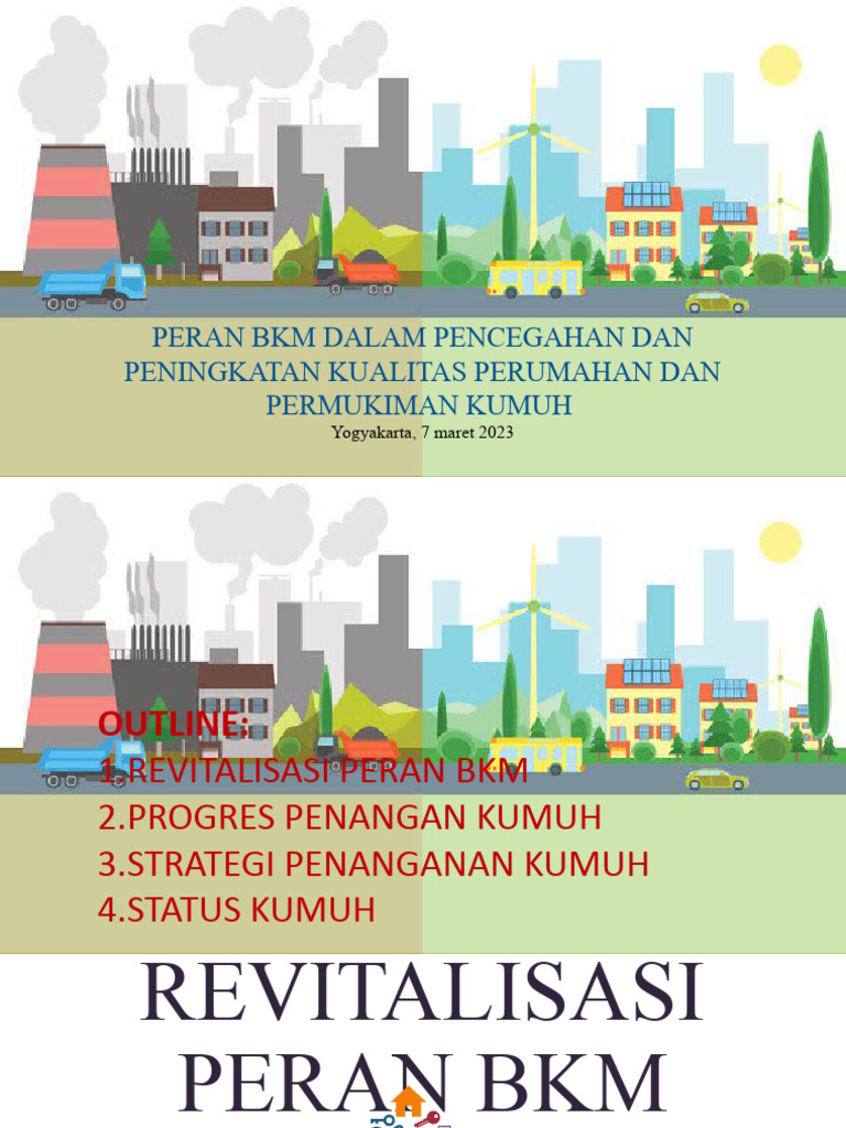 Peran BKM Dalam Penanganan Kumuh Di Jogja - 07032023 | PDF