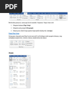 Cara Mengatur Margin 4433 di Word | PDF