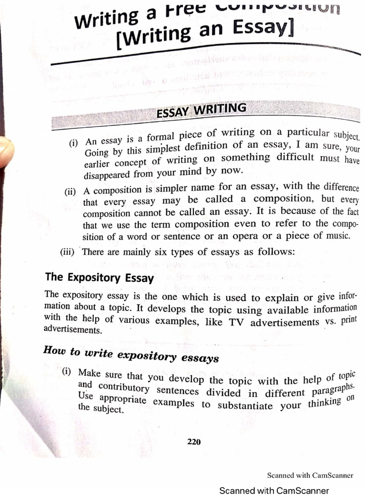 Essay Writing and Types | PDF