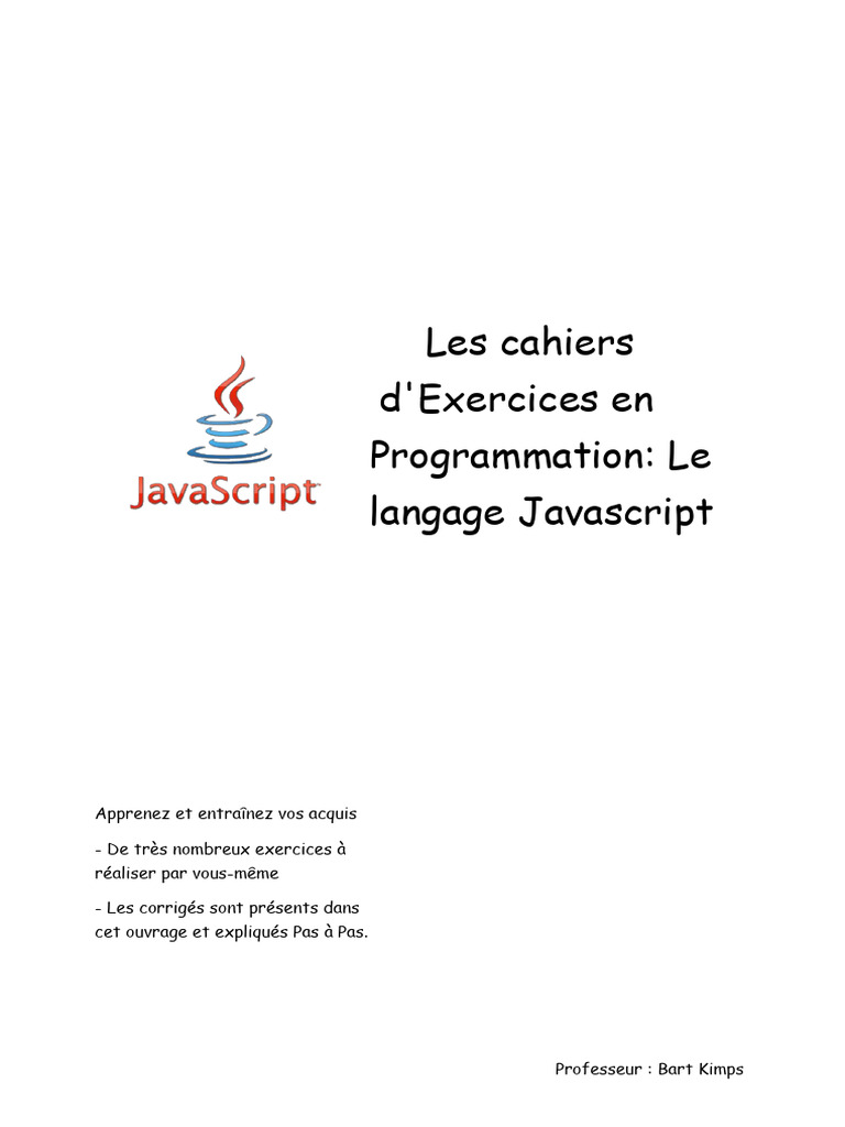Exercices Corrigés de Javascript | PDF | JavaScript | Modèle d'objet de document