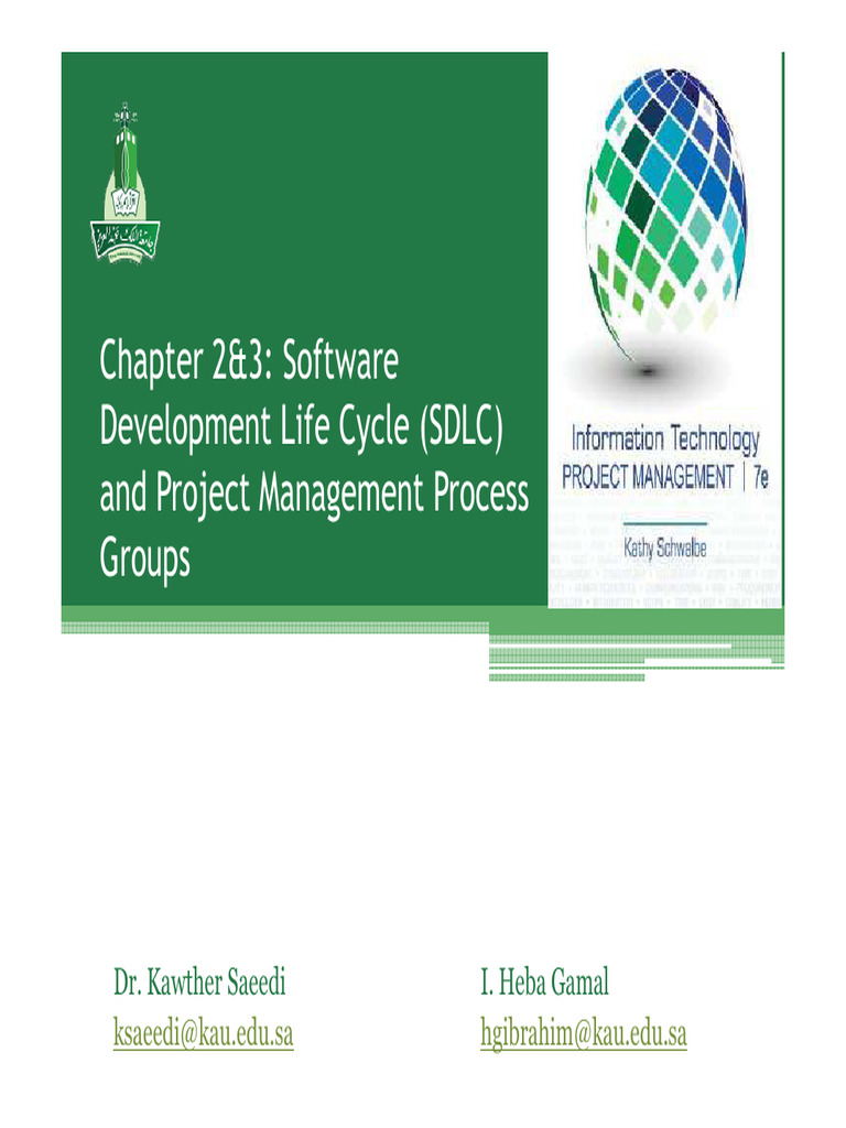 Chapter 02 and 03 SDLC and PM Project Processes | PDF | Software Development Process | Agile ...