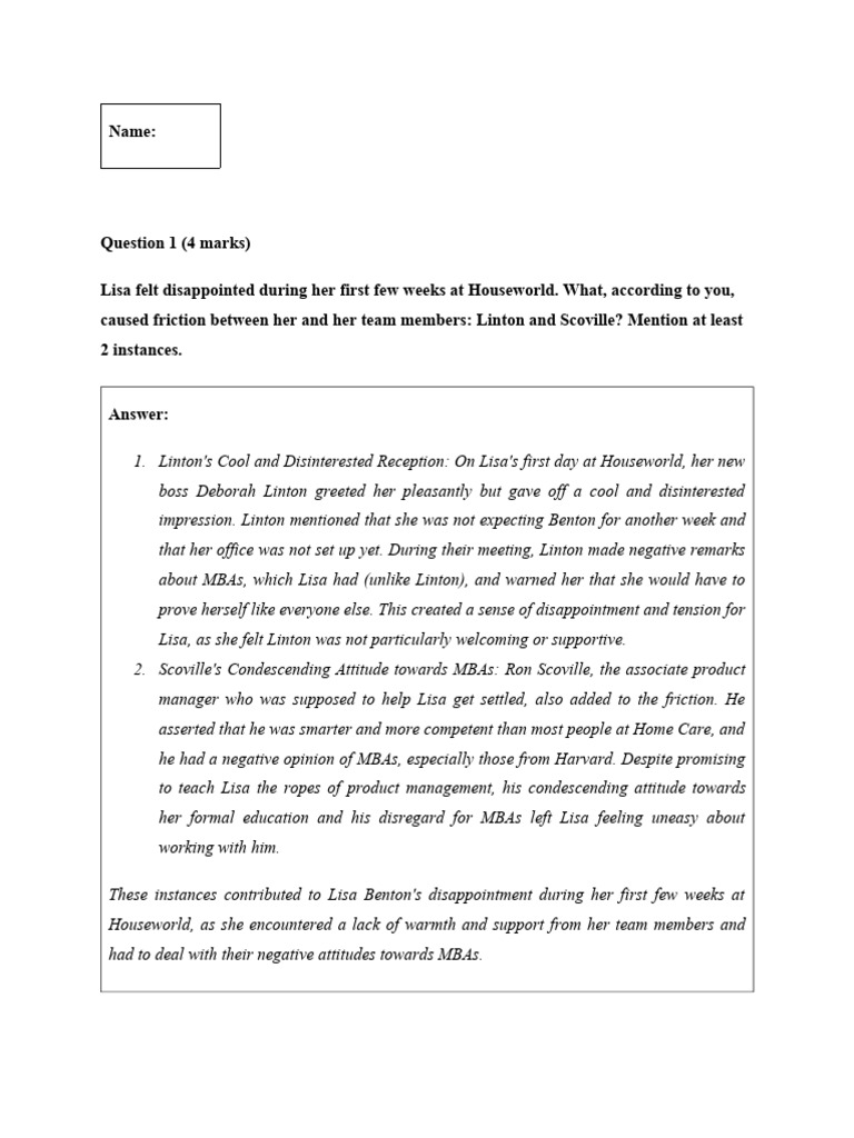 Lisa Benton Project | PDF | Employee Retention | Psychological Concepts