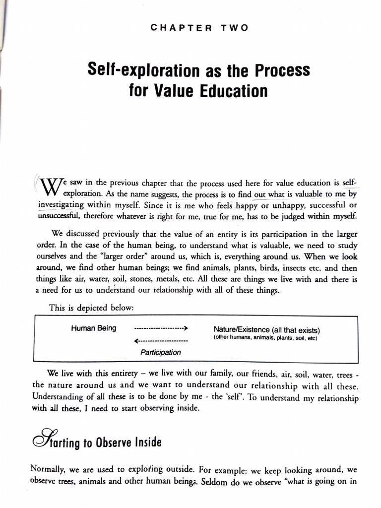 Unit-1 (Chapter-2) | PDF | Contradiction | Nature