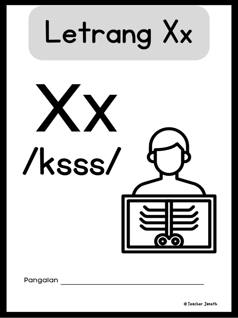 Letrang XX Kindergarten Worksheets | PDF