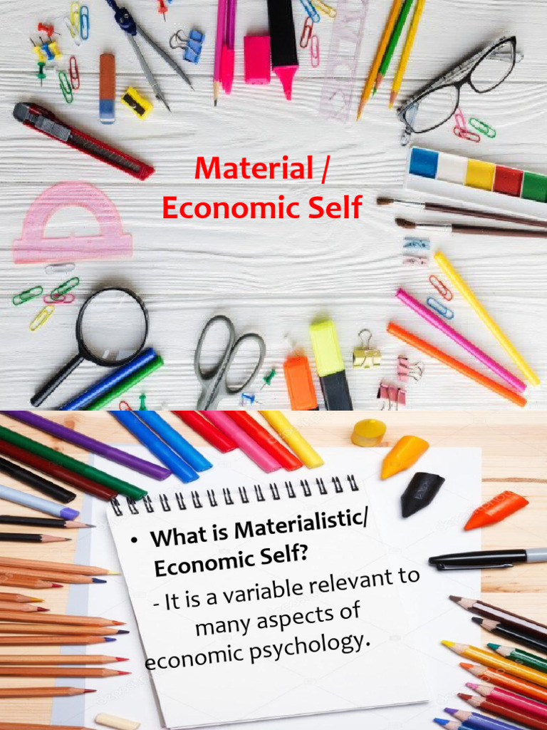 The Material Economic Self | PDF | Consumer Behaviour | Behavior