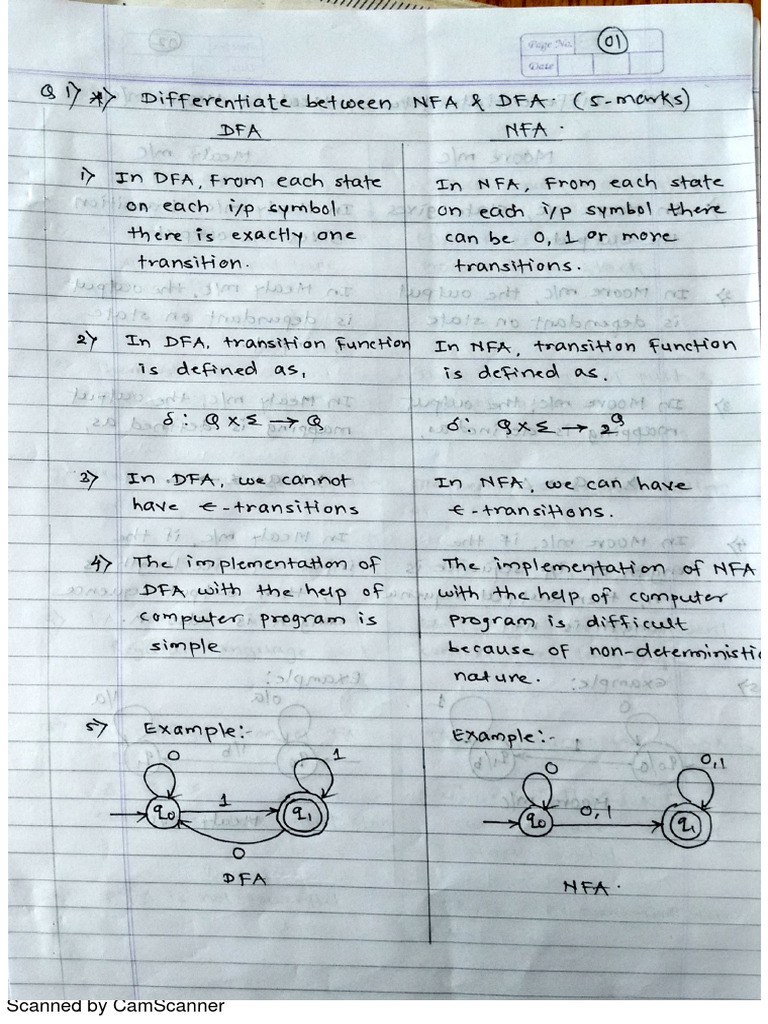 TOC Theory NOTES | PDF