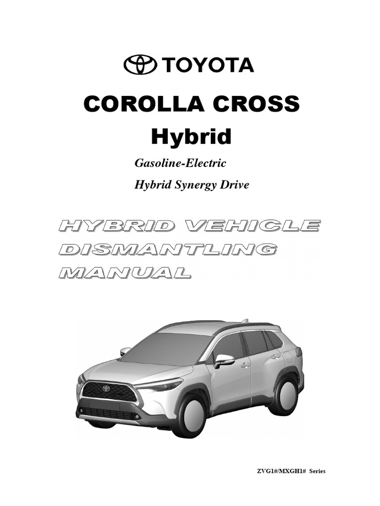 HVDM Corolla Cross | PDF | Rechargeable Battery | Direct Current