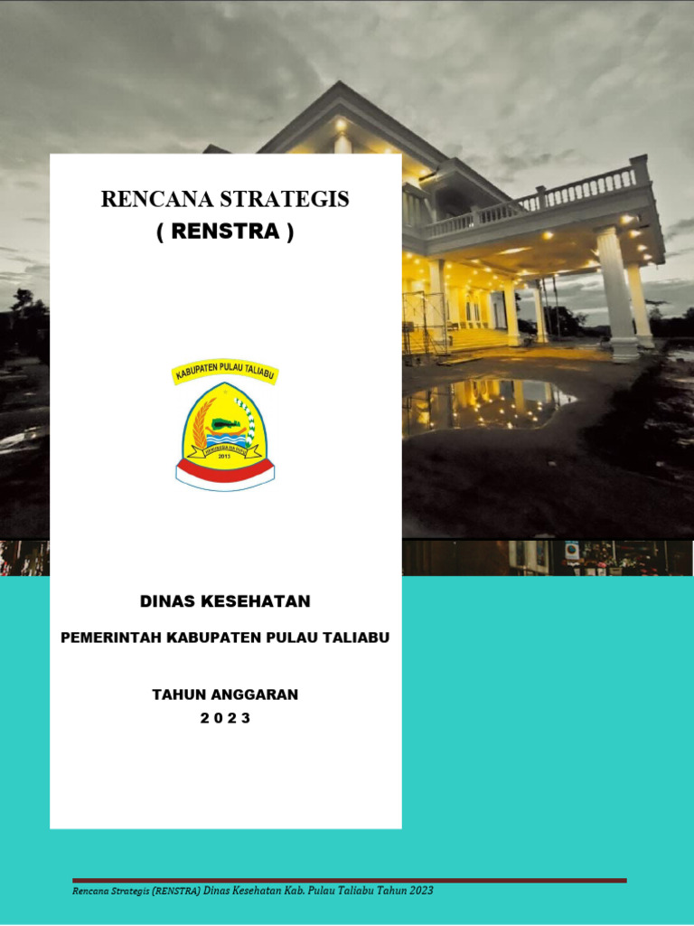 Renstra Dinkes 2023 2021-2026 | PDF