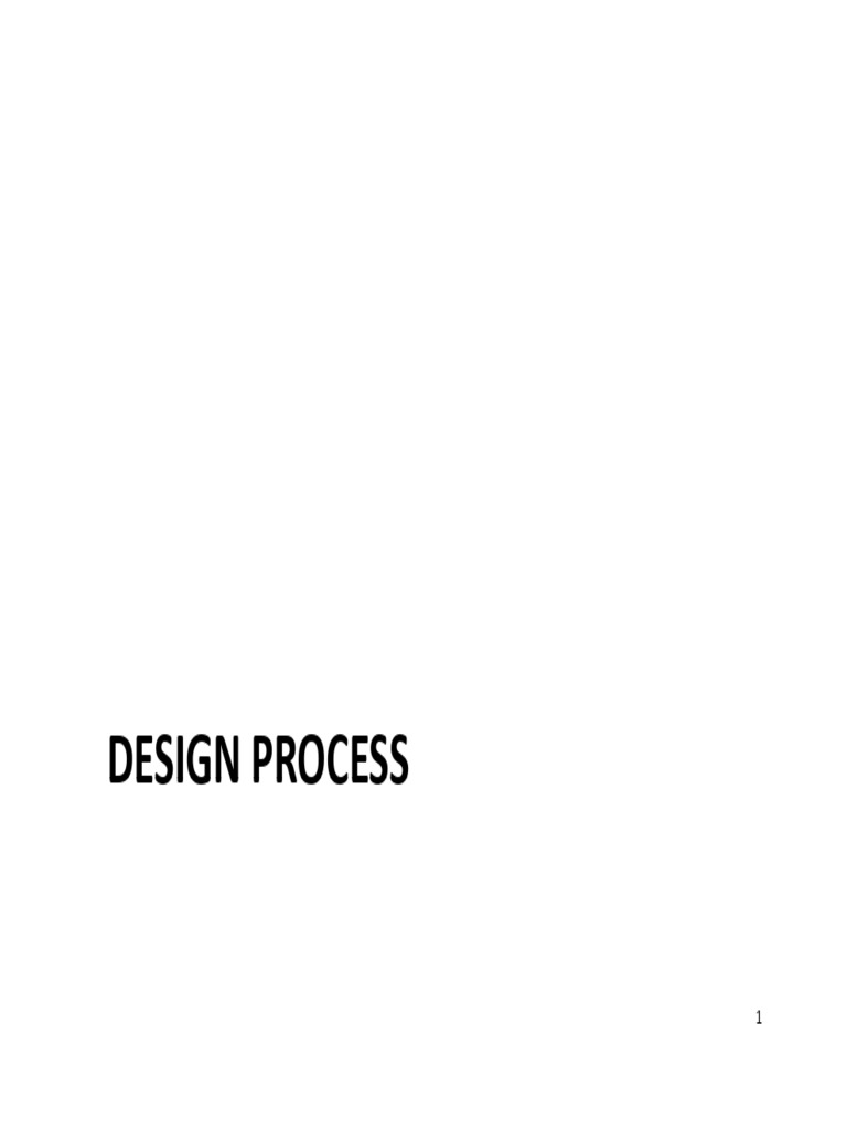 5 Design Process March 2014 Slides | PDF | Business
