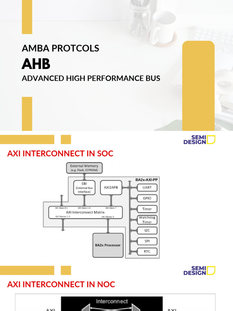 AMBA AHB Protocol Overview | PDF | Computer Data | Computer Engineering