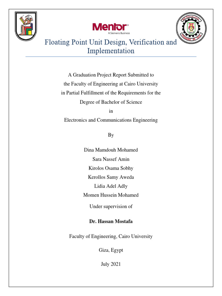 Floating Point Unit Implementation and Verification For Machine Learning and AI Applications ...