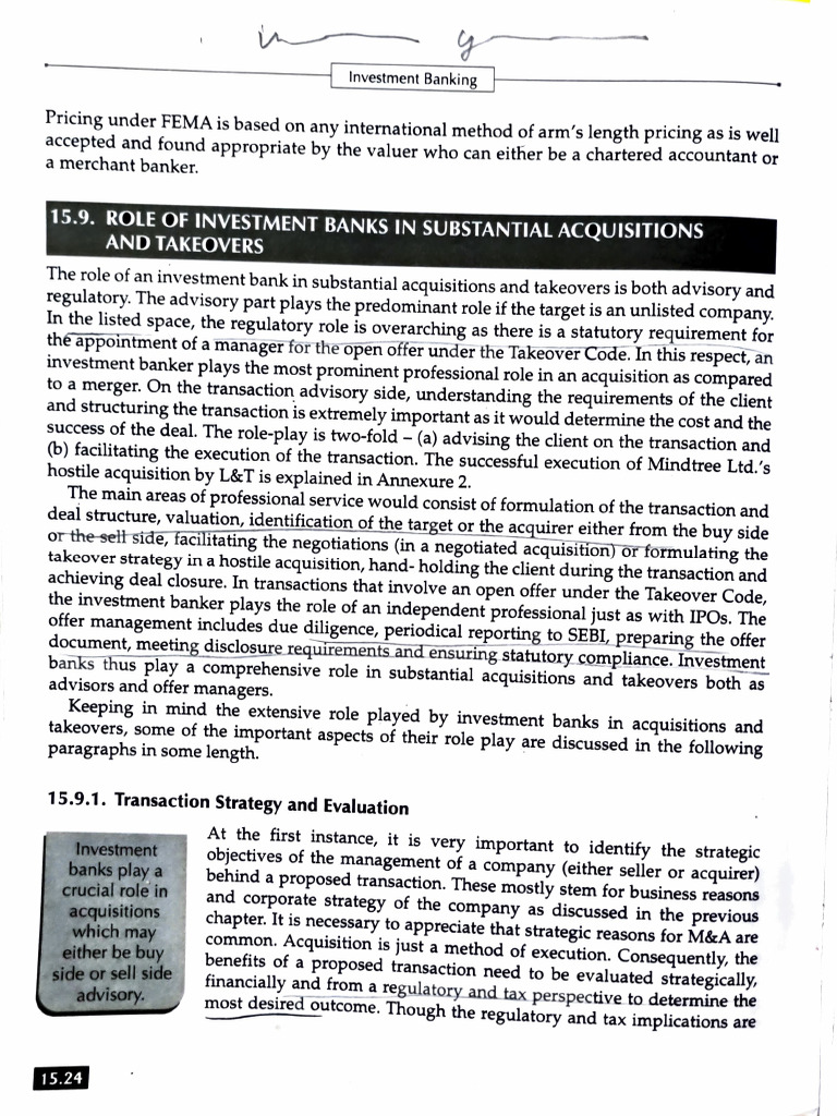 Unit 3 and 4 Important Topics (Investment Banking) | PDF | Leveraged Buyout | High Yield Debt