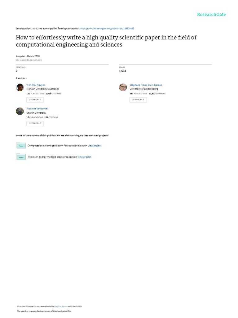 How To Write Paper | PDF | Version Control | Te X