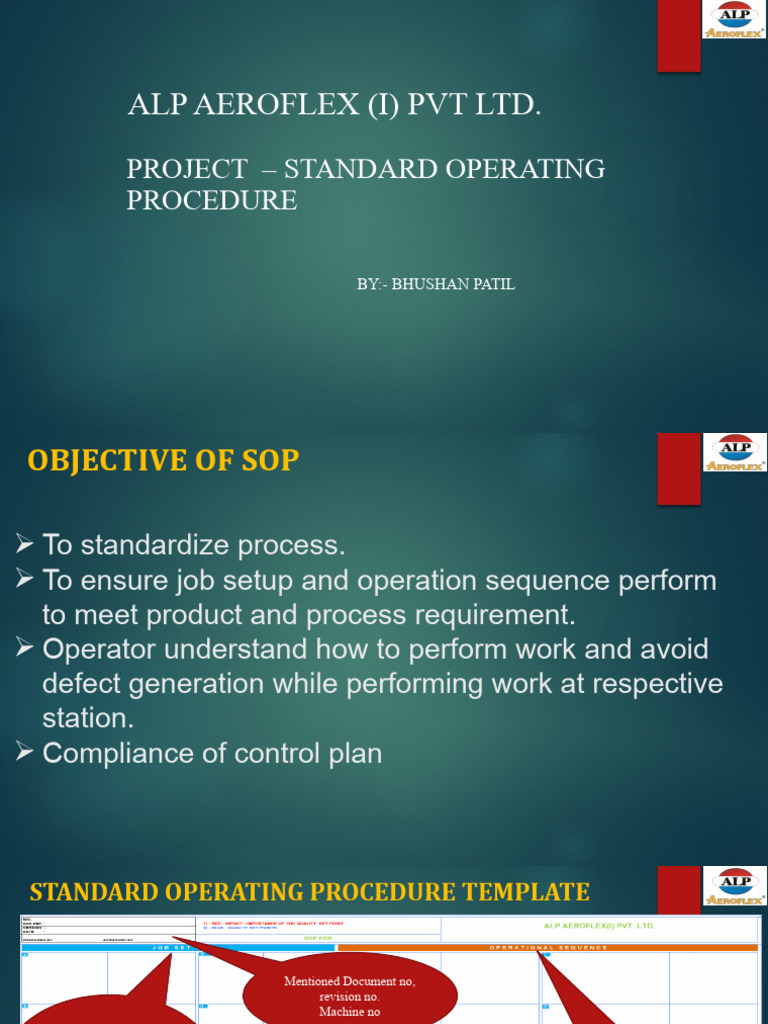 SOP Project | PDF