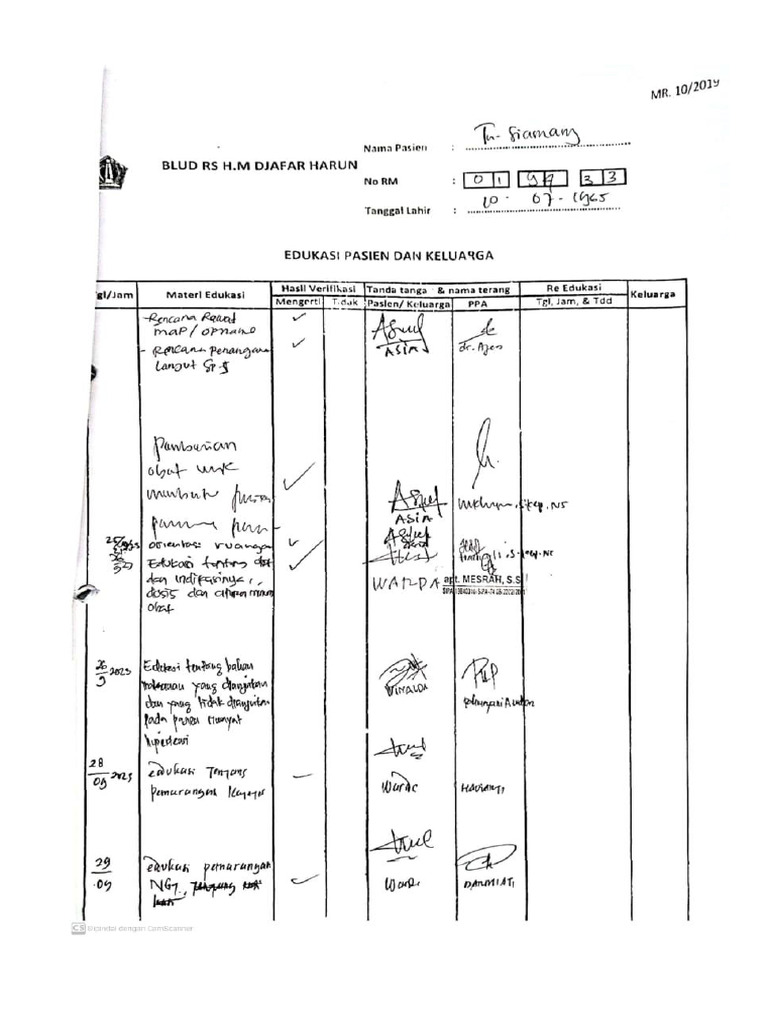 Akp 2 Ep 3 Assasmen Edukasi | PDF