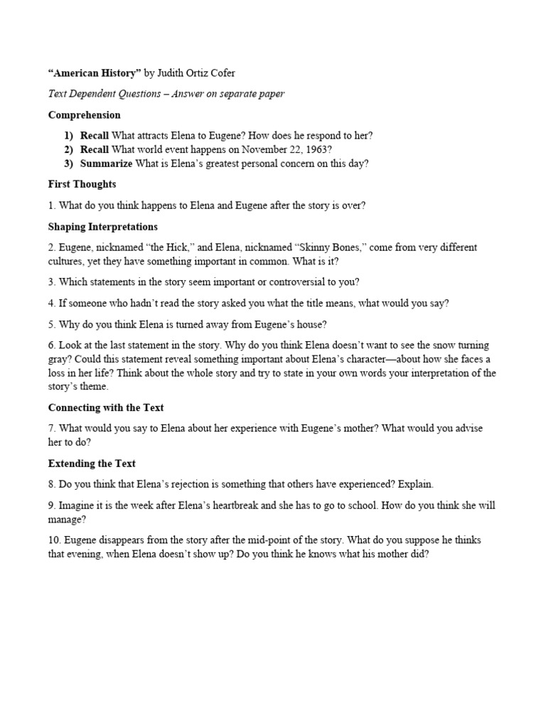 High School Literature Guide | PDF | General Fiction
