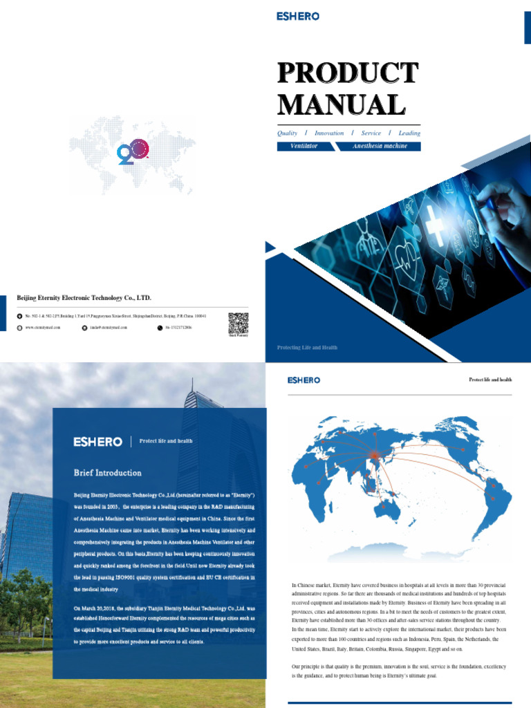Eternity Medical Equipment Overview | PDF | Medical Specialties | Medicine