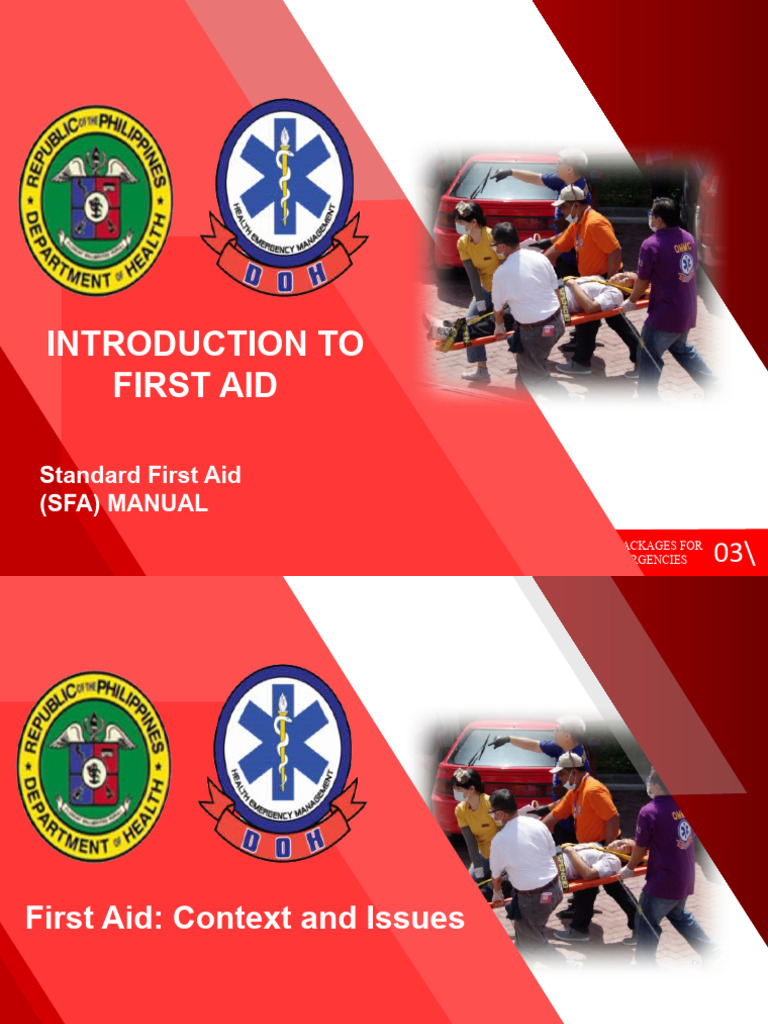 INTRO. To First Aid | PDF | Emergency | First Aid