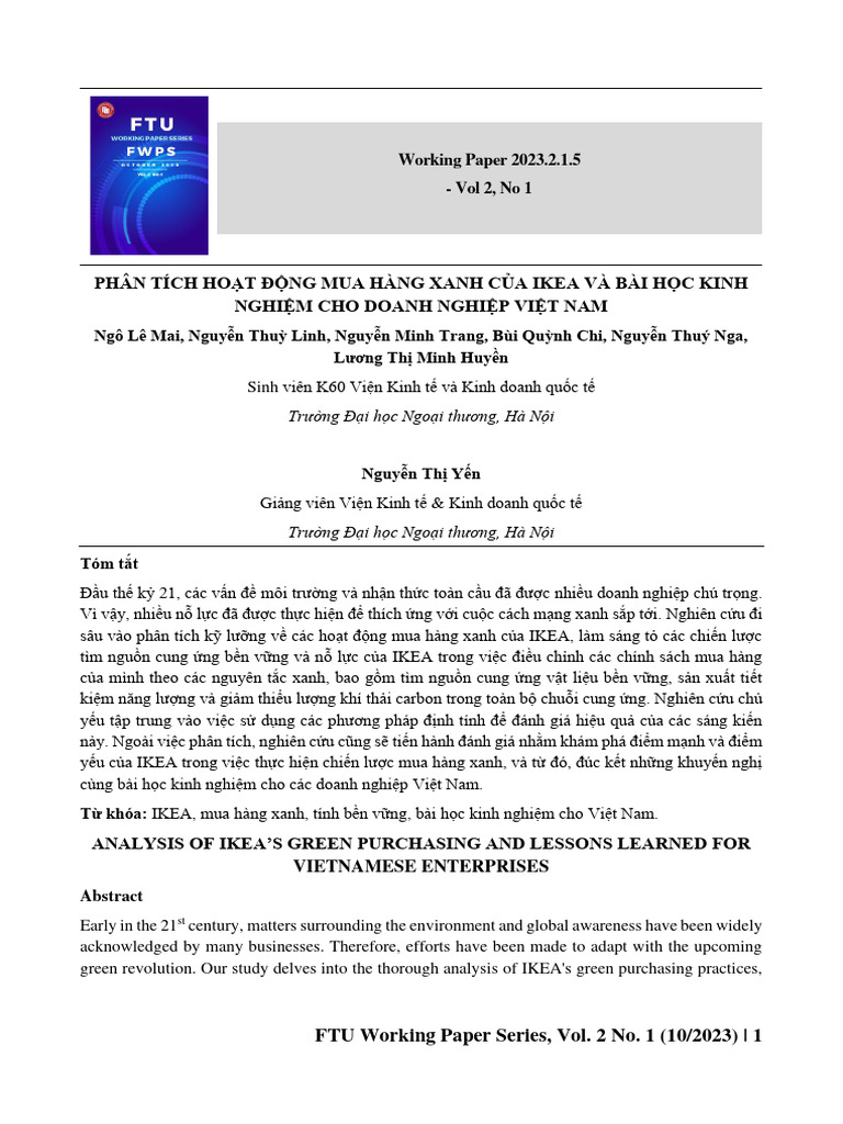 FWPS Vol 2 No 1 Paper 5 | PDF