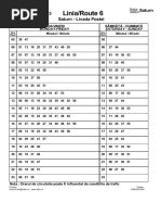 RATBV Route 17 Timetable | PDF