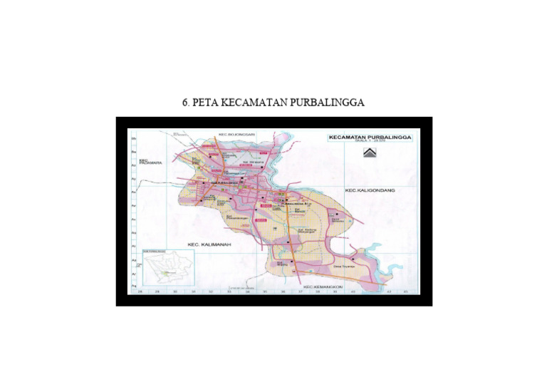 Peta Kec. Purbalingga | PDF