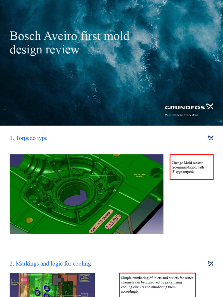 Bosch Aveiro First Mold Design Review | PDF | Technology & Engineering