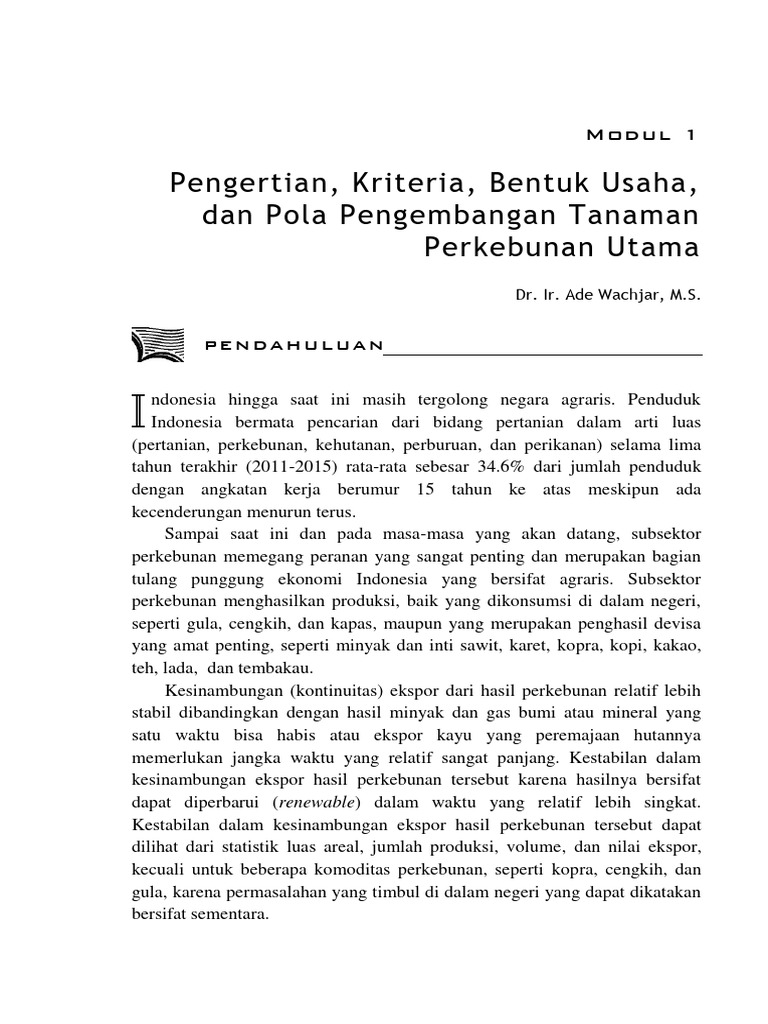 Perkebunan | PDF