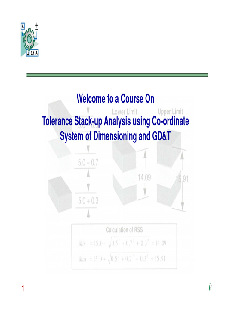 Tolerance-Stackup | PDF | Engineering Tolerance | Mechanical Engineering