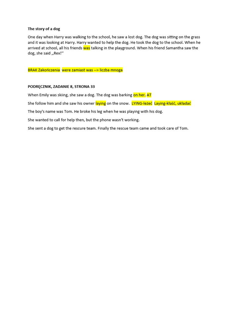 The Story of A Dog | PDF | Poetry | General Fiction